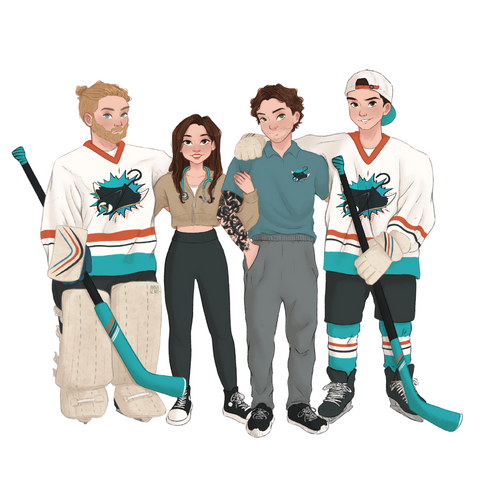 Pucking Around Sticker – Emily Rath Books